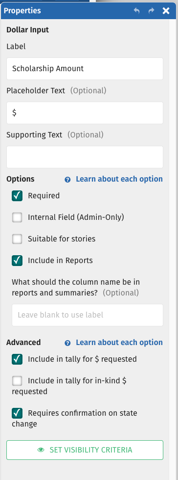The 'Dollar Input' Element and 'Tally' Properties Explained – Do Some Good